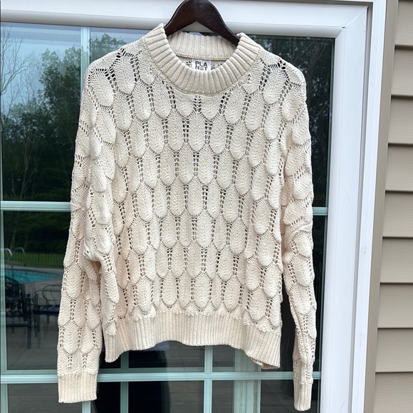 PLANET by Lauren G | Sweaters | Planet By Lauren G Womens Cream Sweater ...